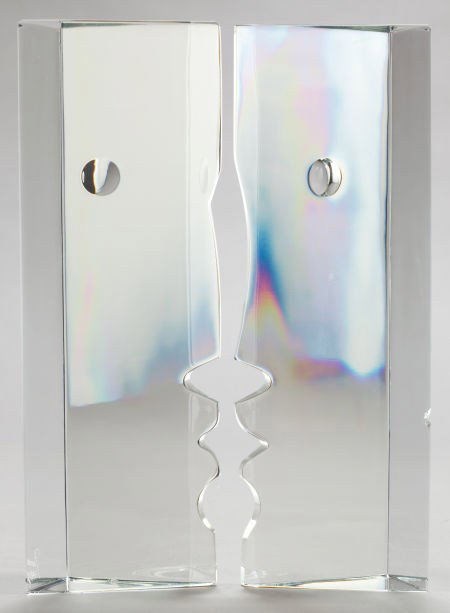 86586: A ROBERT RIGOT GLASS SCULPTURE FOR BACCARAT: ENC