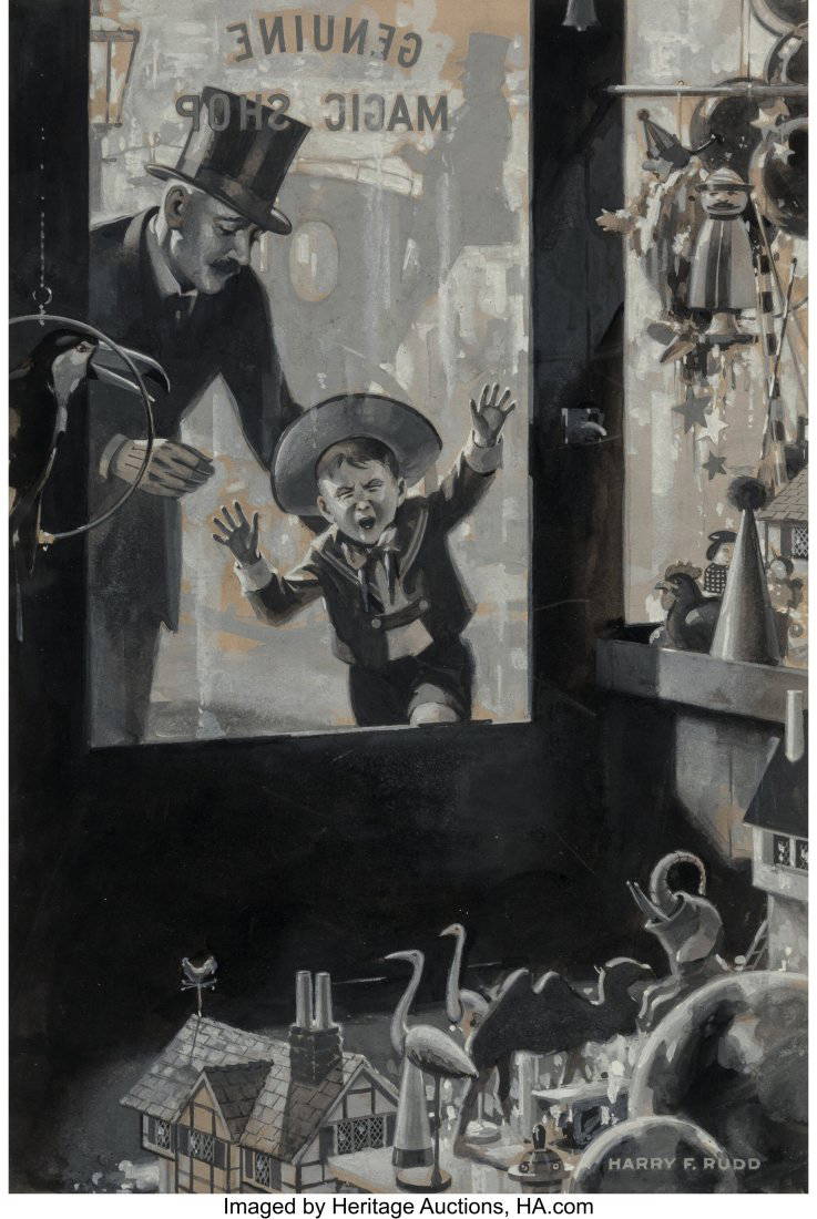 28094: Harry F. Rudd (American, 19th Century) Shop Keep (#28094) on Apr ...