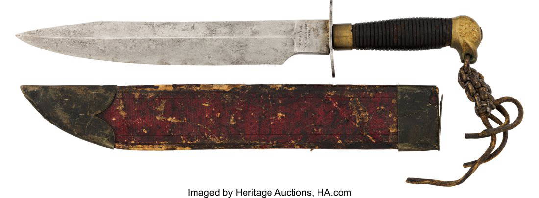 40101: A Christopher Roby & Co. Civil War Eagle Head Po Auction