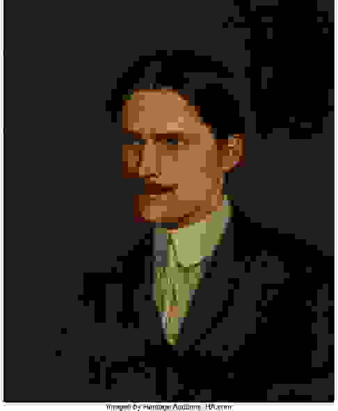 32018: Joseph Kleitsch (american, 1882-1931) Mr. Bater, Auction