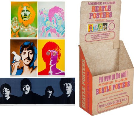 46186: Beatles by Richard Avedon Look Magazine Poster G