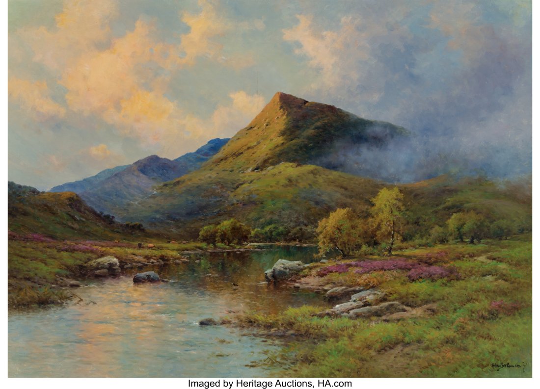 27004: Alfred Fontville De Breanski Jr. (british, 1877- Auction