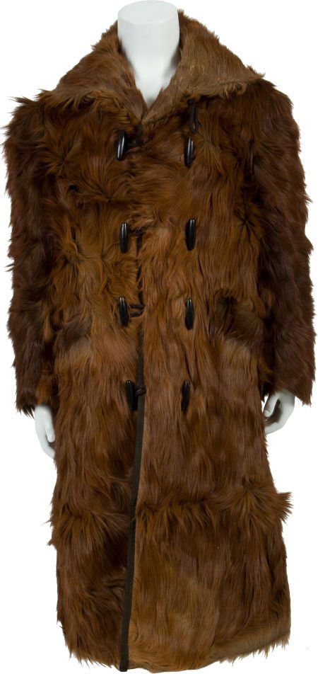 50622: Antique Men's Western Bearskin Coat.