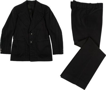 46353: Johnny Cash's Black Suit by Nudie Cohn.