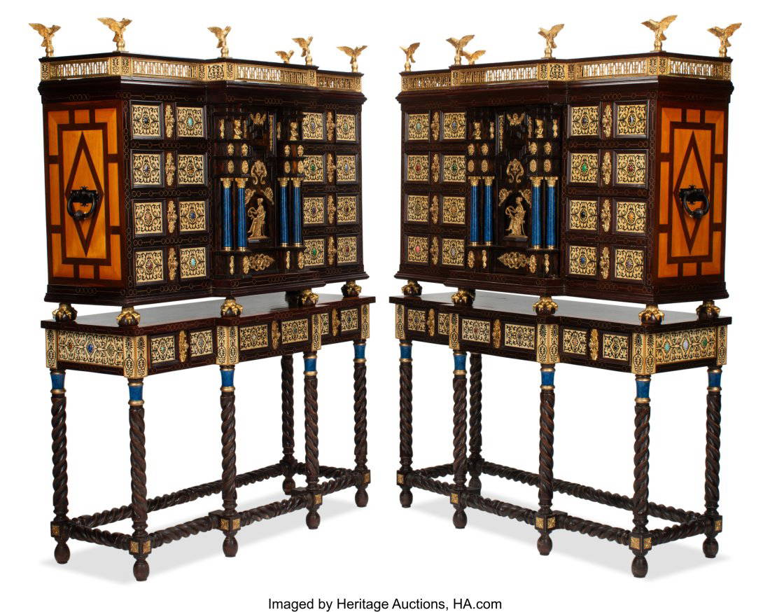 61274: A Pair Of Spanish Renaissance-style Jeweled Varg Auction