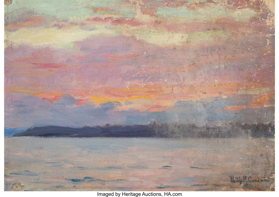 46063: Philip Russell Goodwin (american, 1881-1935) Aft Auction