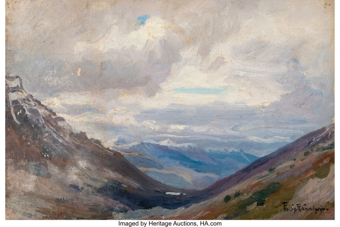 46039: Philip Russell Goodwin (american, 1881-1935) The Auction