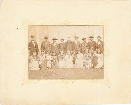 Modoc Indians, Photo By Mccarty, Baxter Springs,