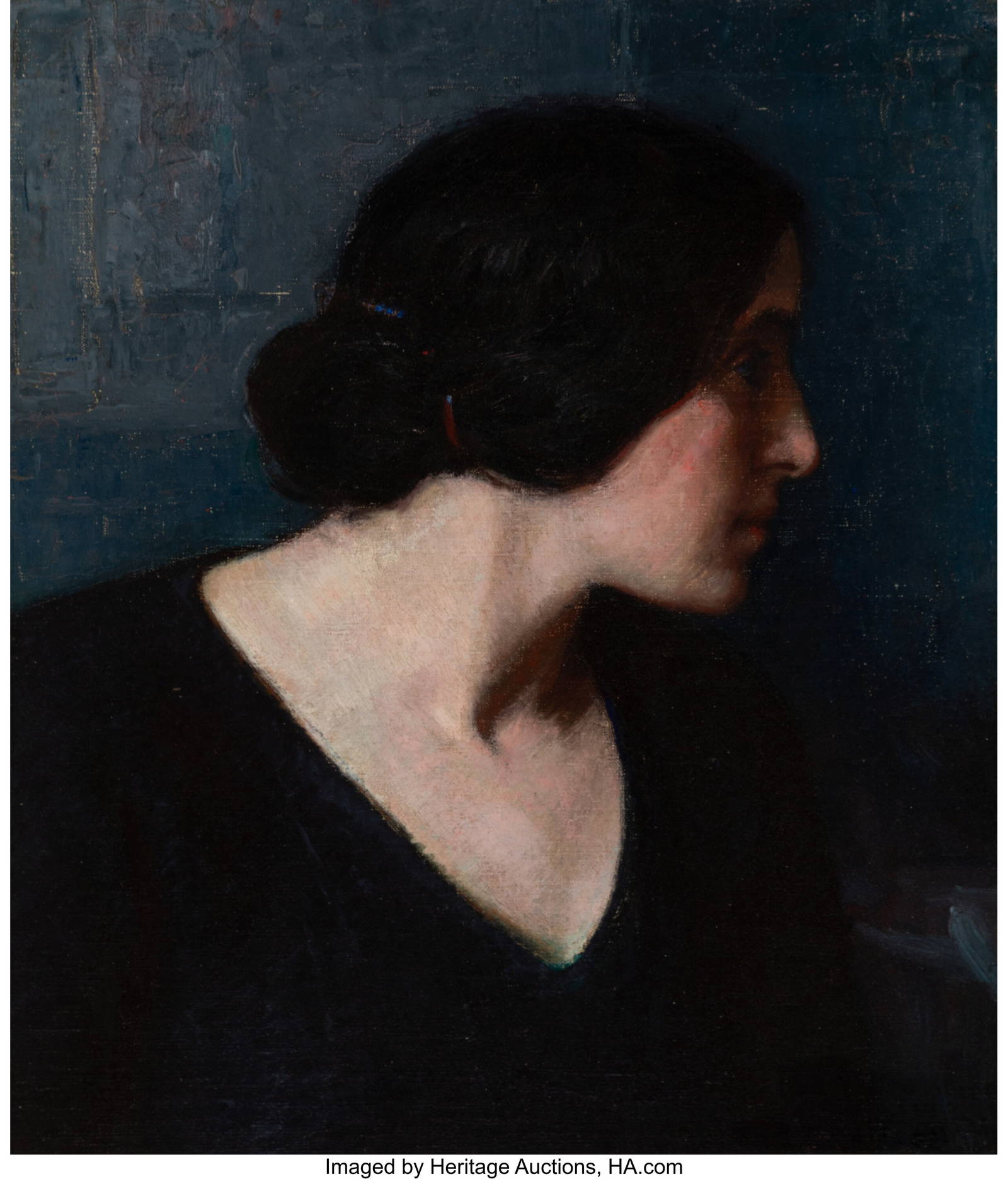 35012: Joseph Kleitsch (american, 1882-1931) Portrait O Auction