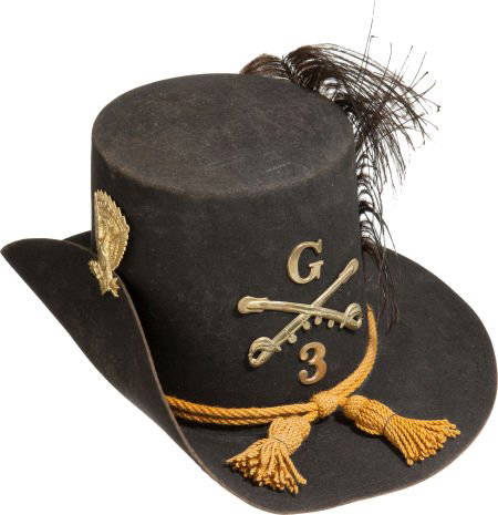 Wonderful Cavalryman's "jeff Davis" Hat