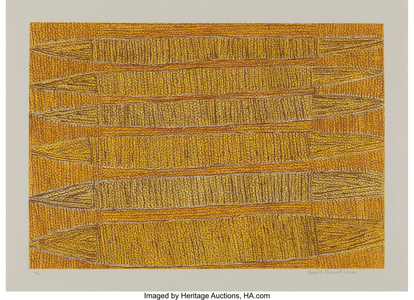 31081: Regina Pilawuk Wilson (b. 1948) & Patsy Marfura Auction