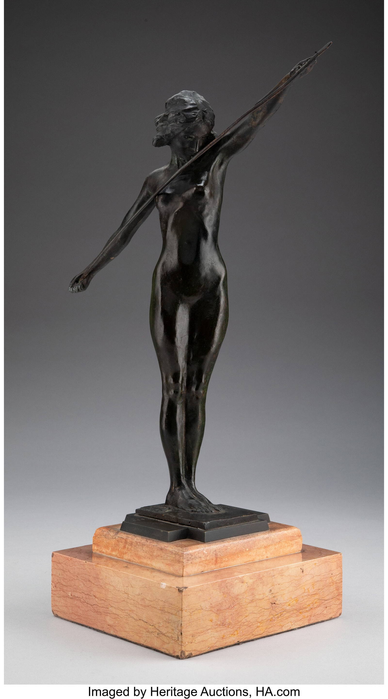 79115: Victor Joseph Ghislain Demanet Female Nude With Auction