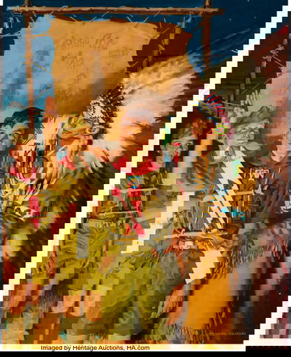 53008: Joseph Csatari (american, 1929 2025) The Ordeal,