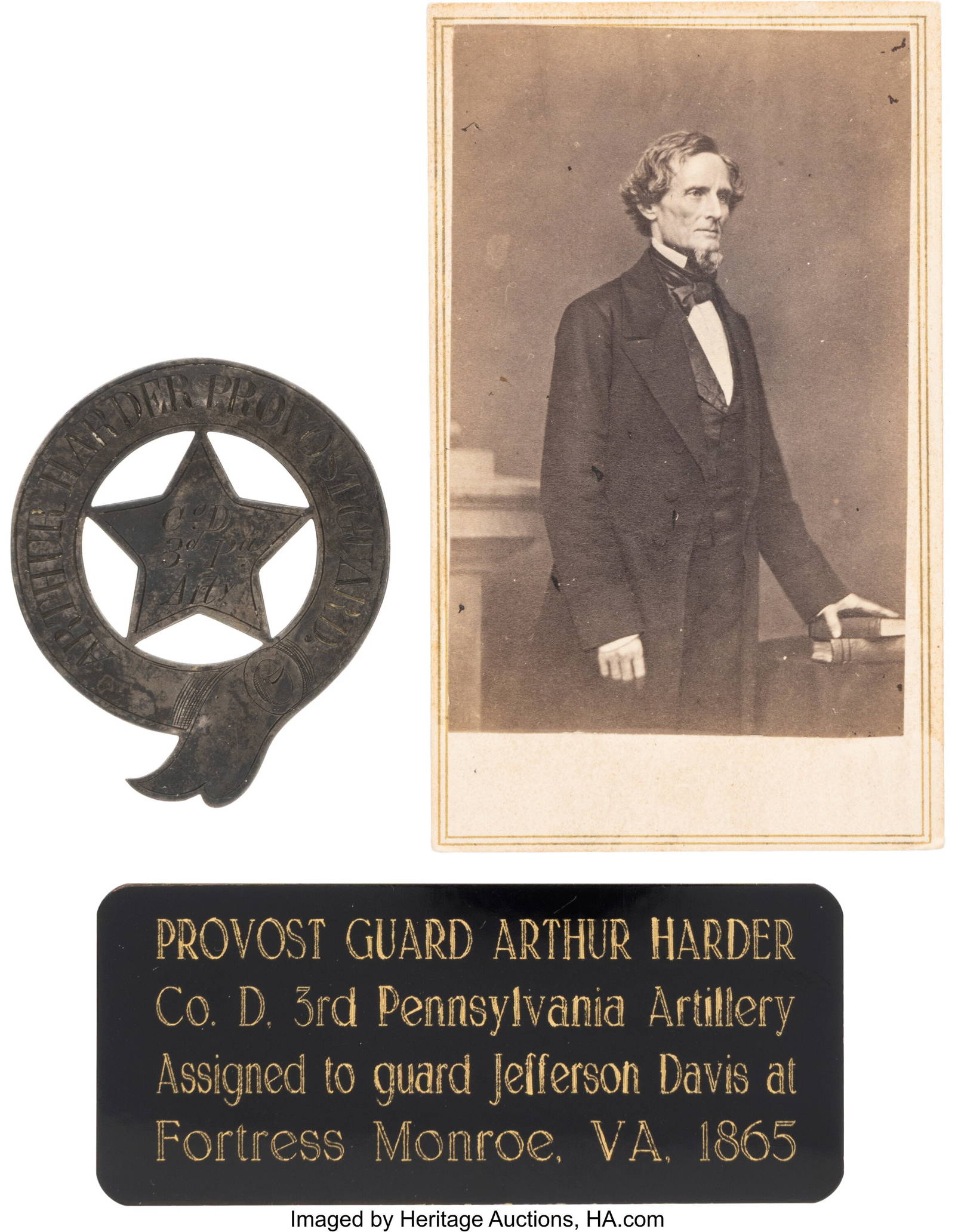 40031: Civil War Twentieth Army Corps Provost Guard Bad Auction
