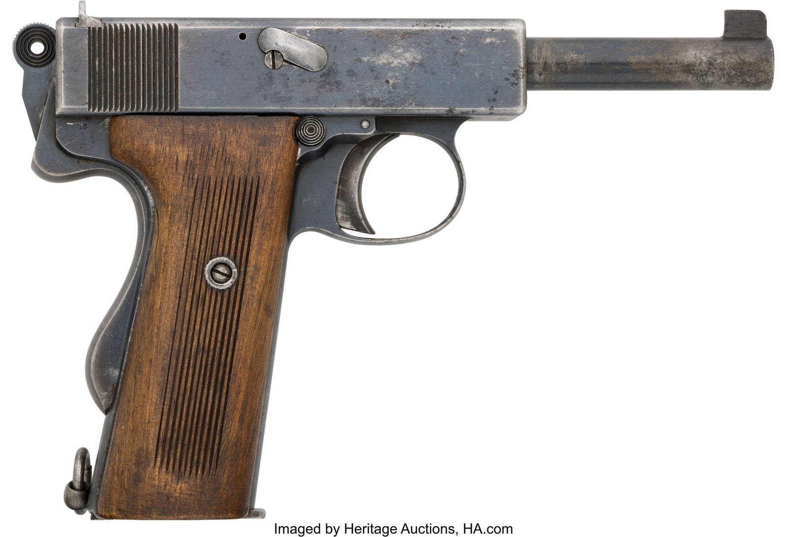 40238: Webley & Scott 1913 Model Mark I Semi-automatic - Jun 09, 2025 ...