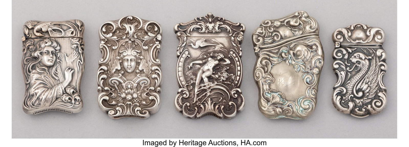 28200: Five American Silver Match Safes, Late 19th/earl - Jun 12, 2025 ...