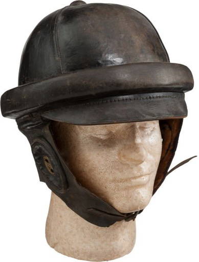32424: WWI Roold Style Flying Helmet, Possibly German. - Jun 08, 2013 ...