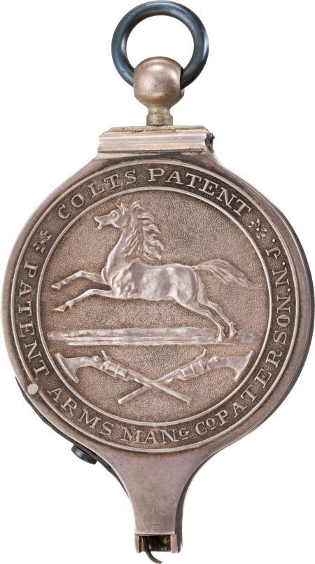 Silver Replica Of A Colt Paterson Capper, Circa