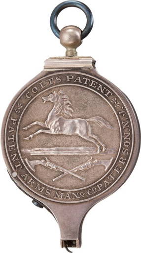 Silver Replica Of A Colt Paterson Capper, Circa