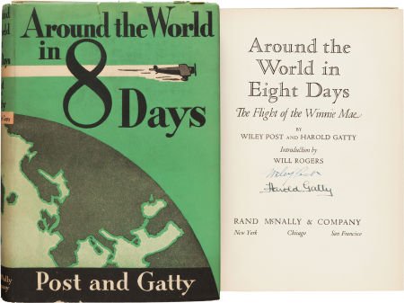 36018: Wiley Post and Harold Gatty. Around the World in