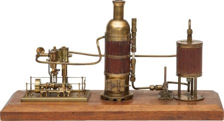 Vintage Live Steam Demonstration Model Steam Eng