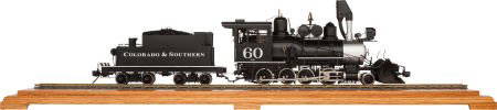 Accucraft Model C&s 60 Locomotive And Tender Tra
