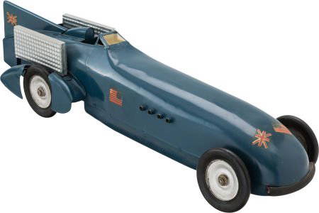 Vintage Kingsbury Wind Up Model Toy Of Malcolm C