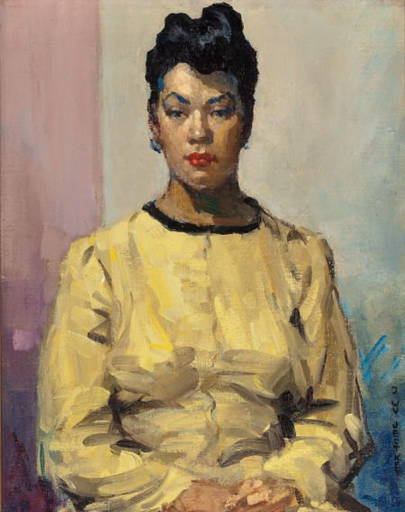 David Wu Ject Key (american, 1890 1968) Portrait
