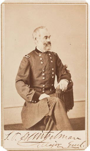 Union Major General Samuel Peter Heintzelman Sig