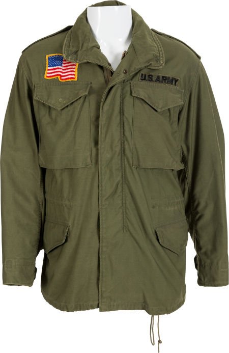 "rambo's" Iconic M65 Army Jacket From "first Blo
