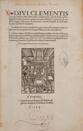 [charlotte Guillard]. [rufinus Of Aquileia, Tran