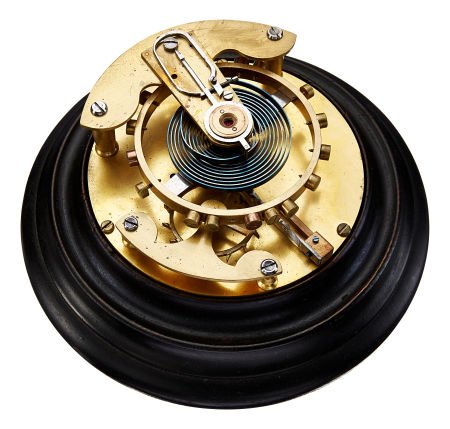 Large Single Wheel Spring Detent Escapement Mode