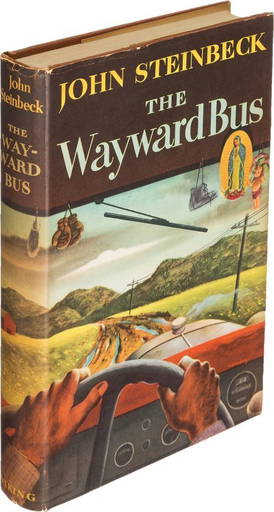 John Steinbeck. The Wayward Bus. New York: The V