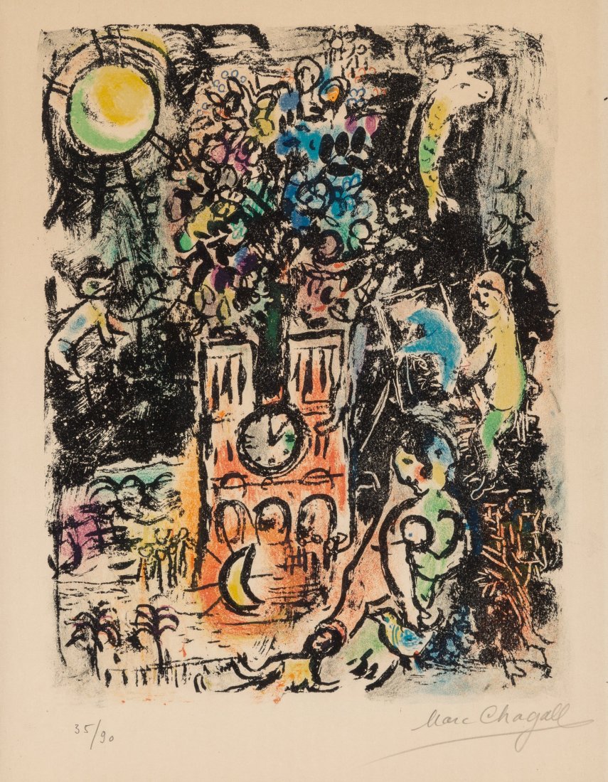 77020: Marc Chagall (1887-1985) The Tree of Jesse, 1960