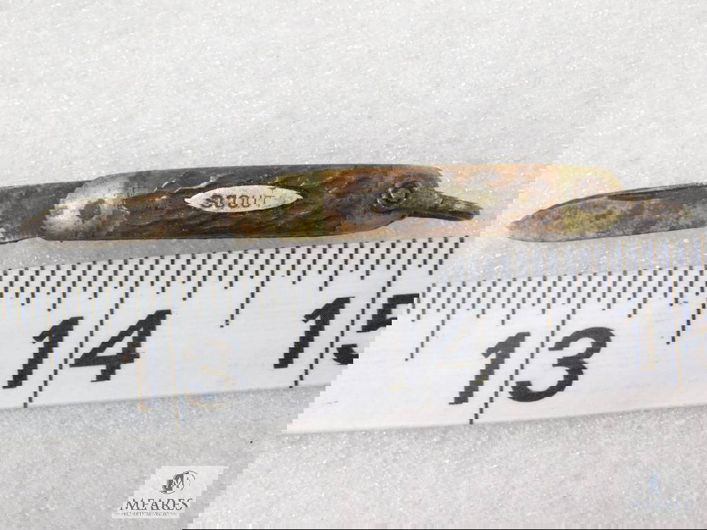 Vintage A W Wadsworth Germany Minature Scout Knife Auction