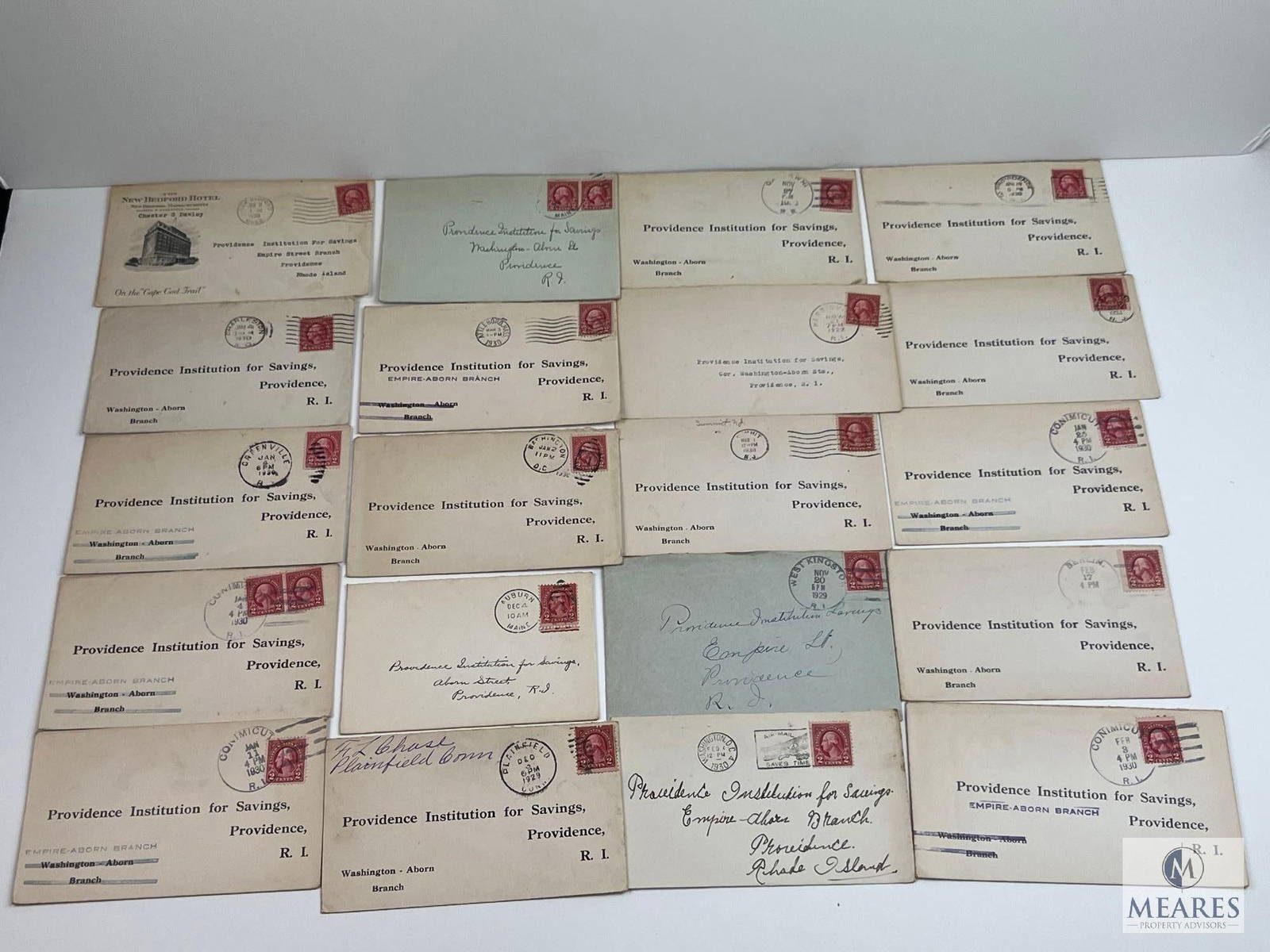 Mixed Lot Of Vintage Handwritten Letters And Envelopes - Predates Zip ...