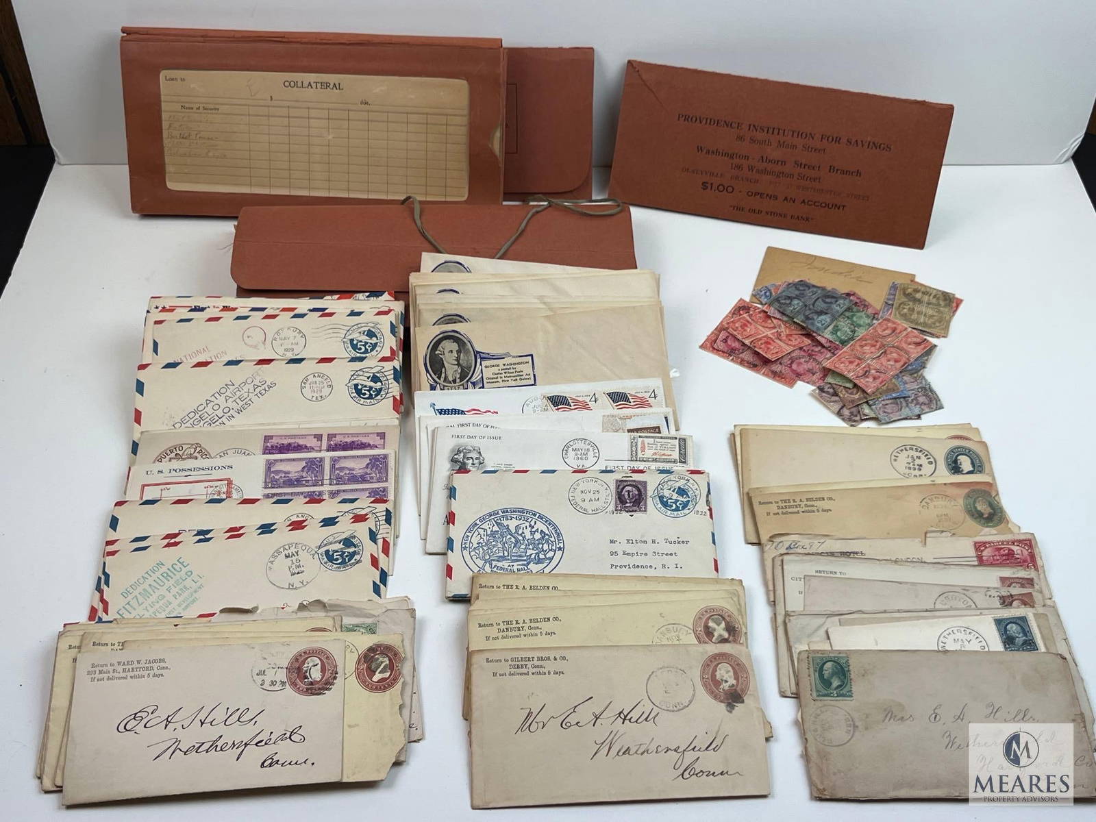 Mixed Lot Of Vintage Handwritten Letters And Envelopes -first Day ...