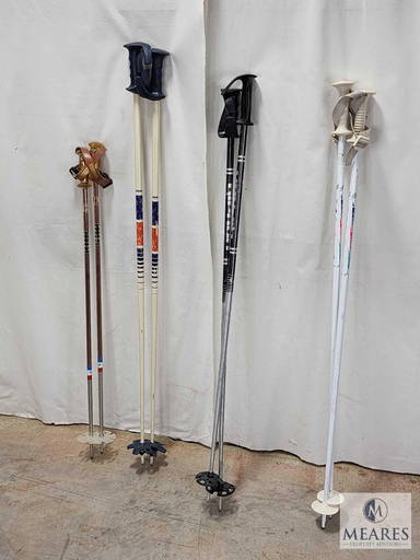 Snow Ski Poles Four Sets