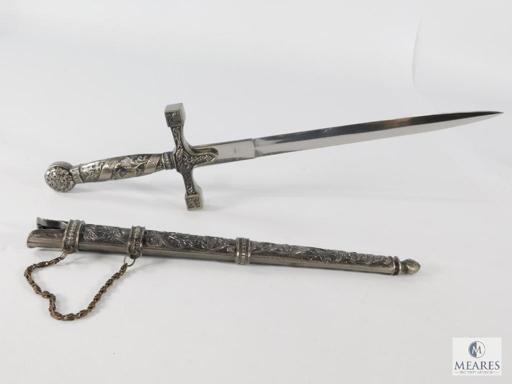 Ornate Ss Dagger Auction
