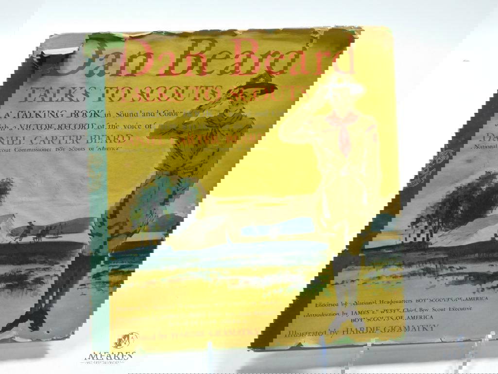 Boy Scouts Of America Dan Beard Talks To Scouts - A Talking Book In ...