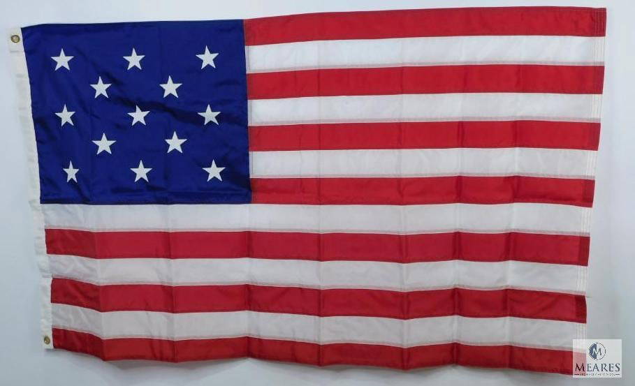 3'x5' Hopkinson's 1777 Flag 5 Pt Star Revolutionary War Usa Us American ...