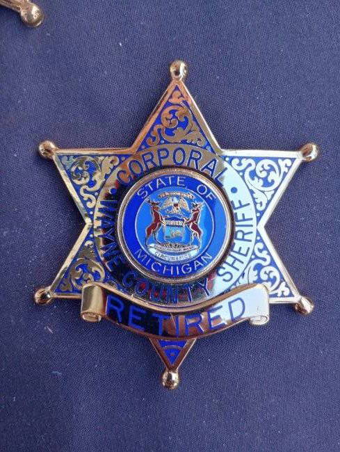 Wayne County Sheriff Badge -retired Auction