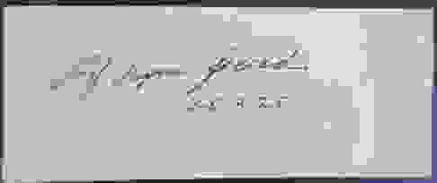 Sigmund Freud Signed Cut Signature Inscribed Professor Auction