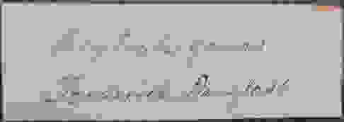 Frederick Douglass Cut Signature Signed Auction