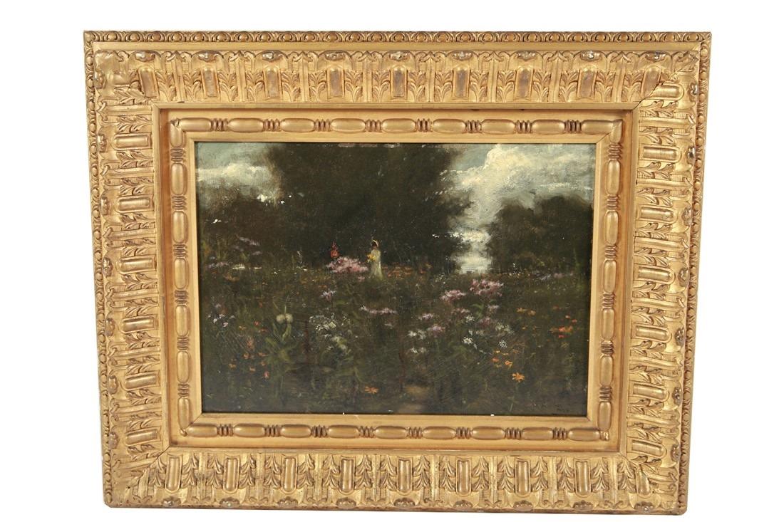 Percy Ives (American), "Girl with Flowers" - Feb 20, 2020 | Stefek's ...