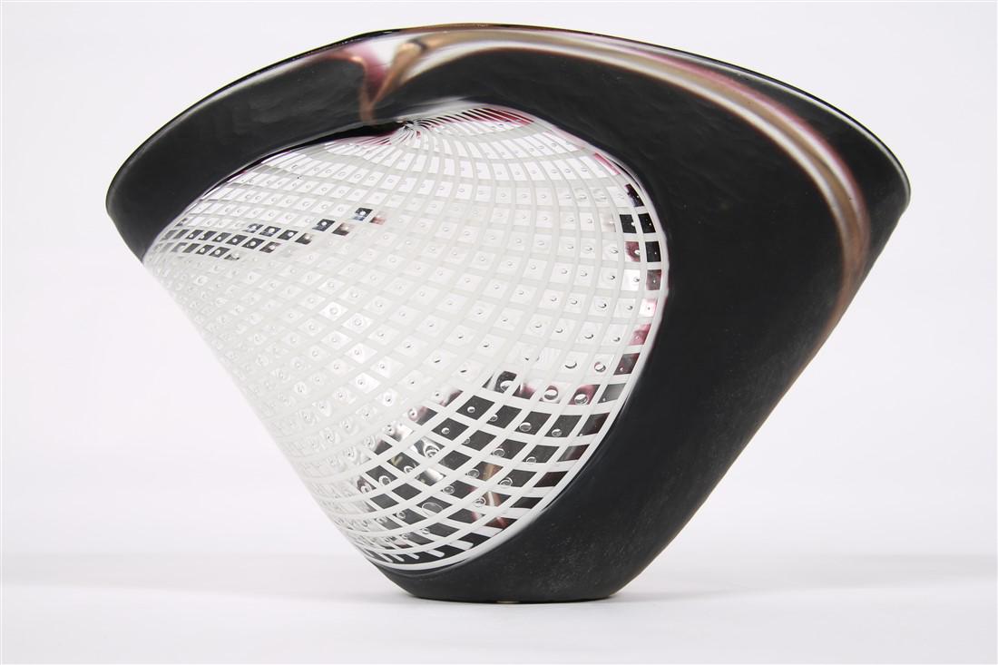 Leone Panisson, Murano Glass Vase