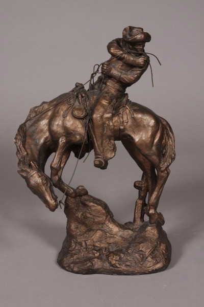 20: Austin Prod., Inc. Statue of Man on Horseback, Date