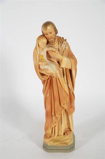 Daprato Studios, St Joseph & Infant Statue