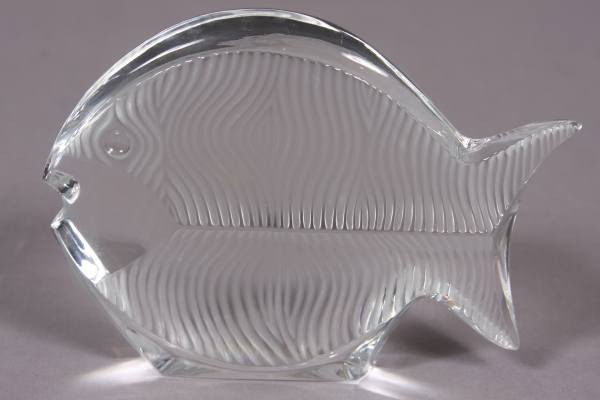 Baccarat Crystal Fish