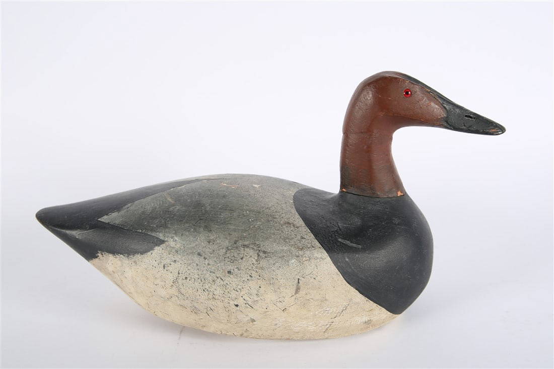 John Roth, Hand-painted Duck Decoy Auction
